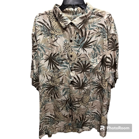Caribbean | Shirts | Caribbean Mens Shirt Button Down Tropical ...
